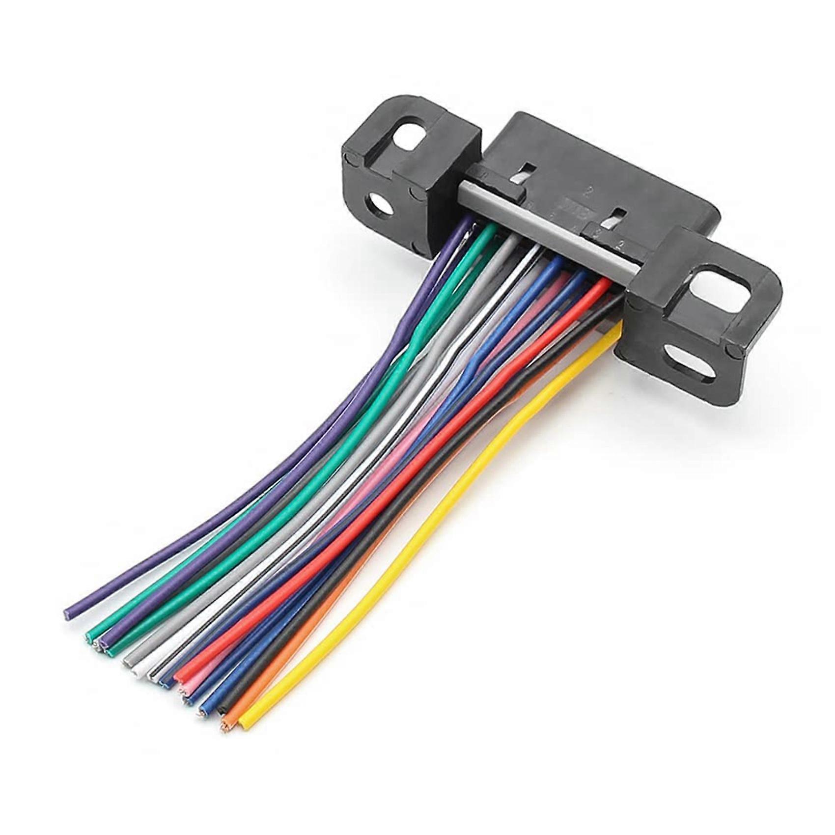 Full 16 Pin J1962F OBD2 Female to Male DIY Fixed Harness Adapter ...