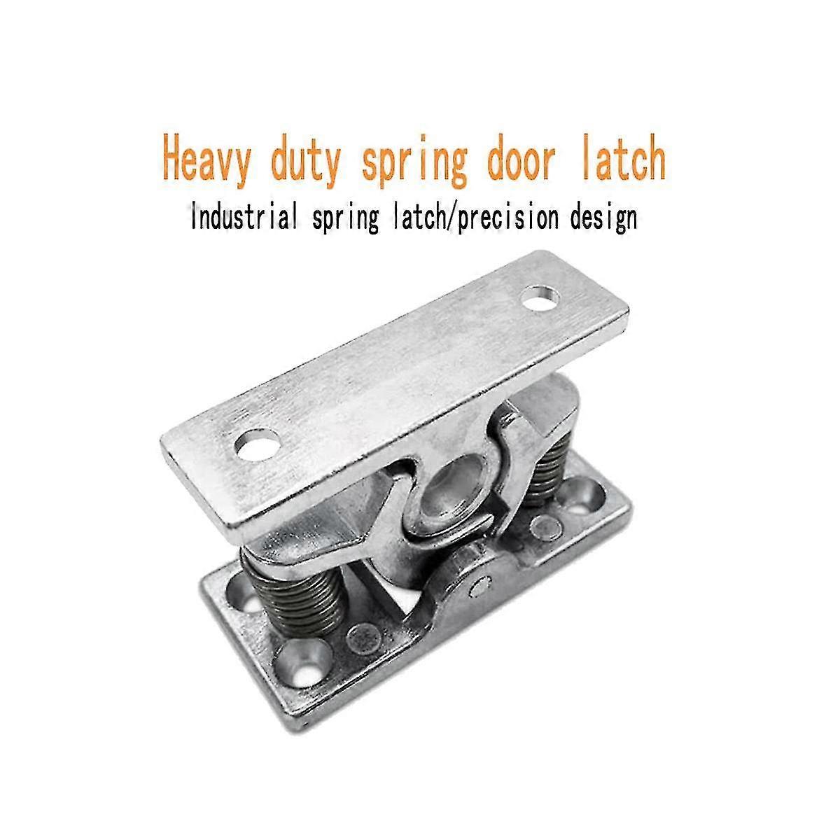 1Pcs Spring Loaded Door Easy Lock Stop Catch Release Clamp Double ...