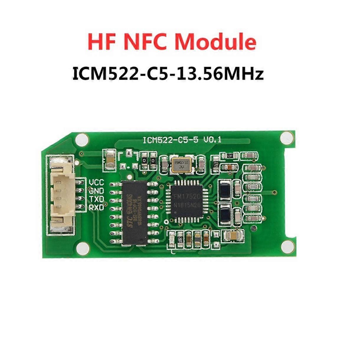RFID Reader Mini Embedded HF NFC Module RF Antenna Integration Module ...