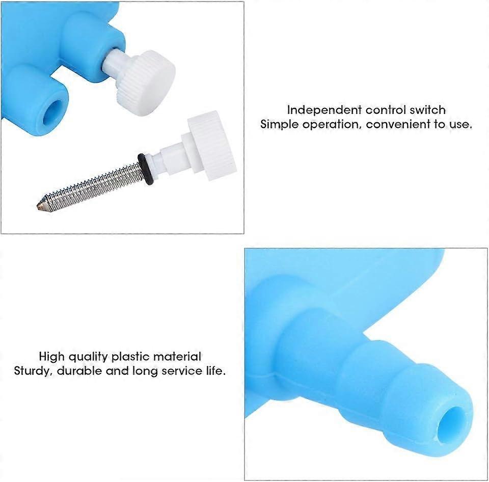 Aquarium Splitter Pump Accessories 5 Way Water Tube Volume Control ...