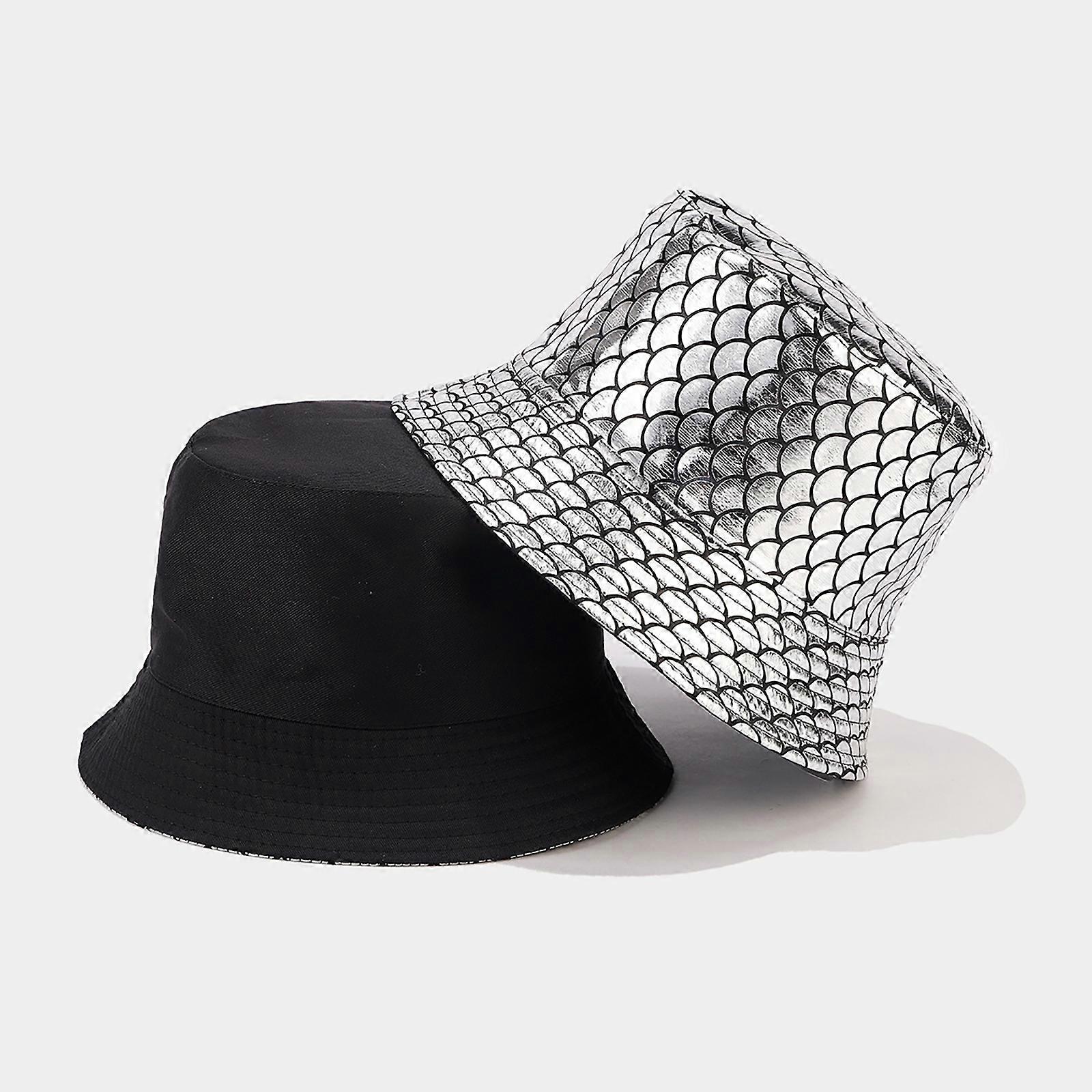 Unisex Fisherman Hat Reversible Bucket Hat For Girls Versatile Fashion ...