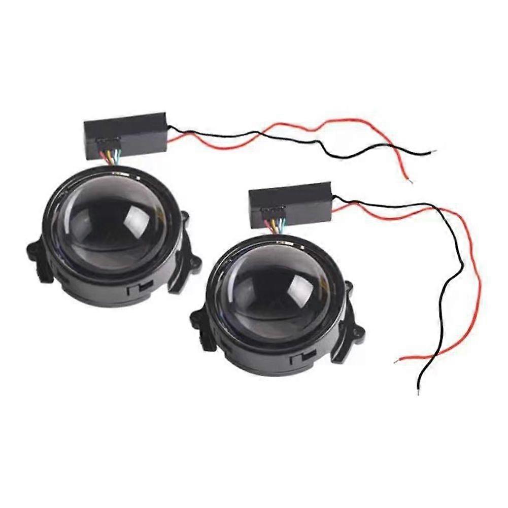 Universal 3 Inch Car LED Devil Eyes Dynamic Eye Headlight Mangekyo ...