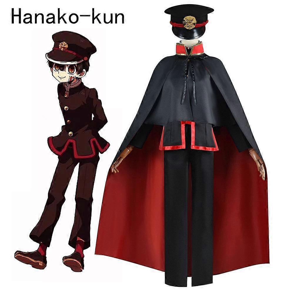 Anime Jibaku Shounen Hanako Kun Yugi Amane Cosplay Costumes Toilet ...