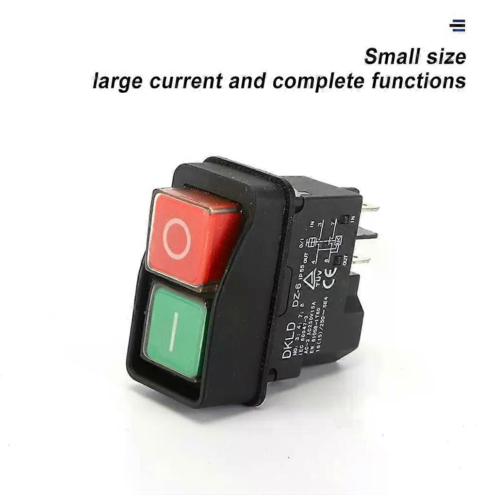 Push Button DZ6 Overload Protection Waterproof Magnetic Electromagnetic ...