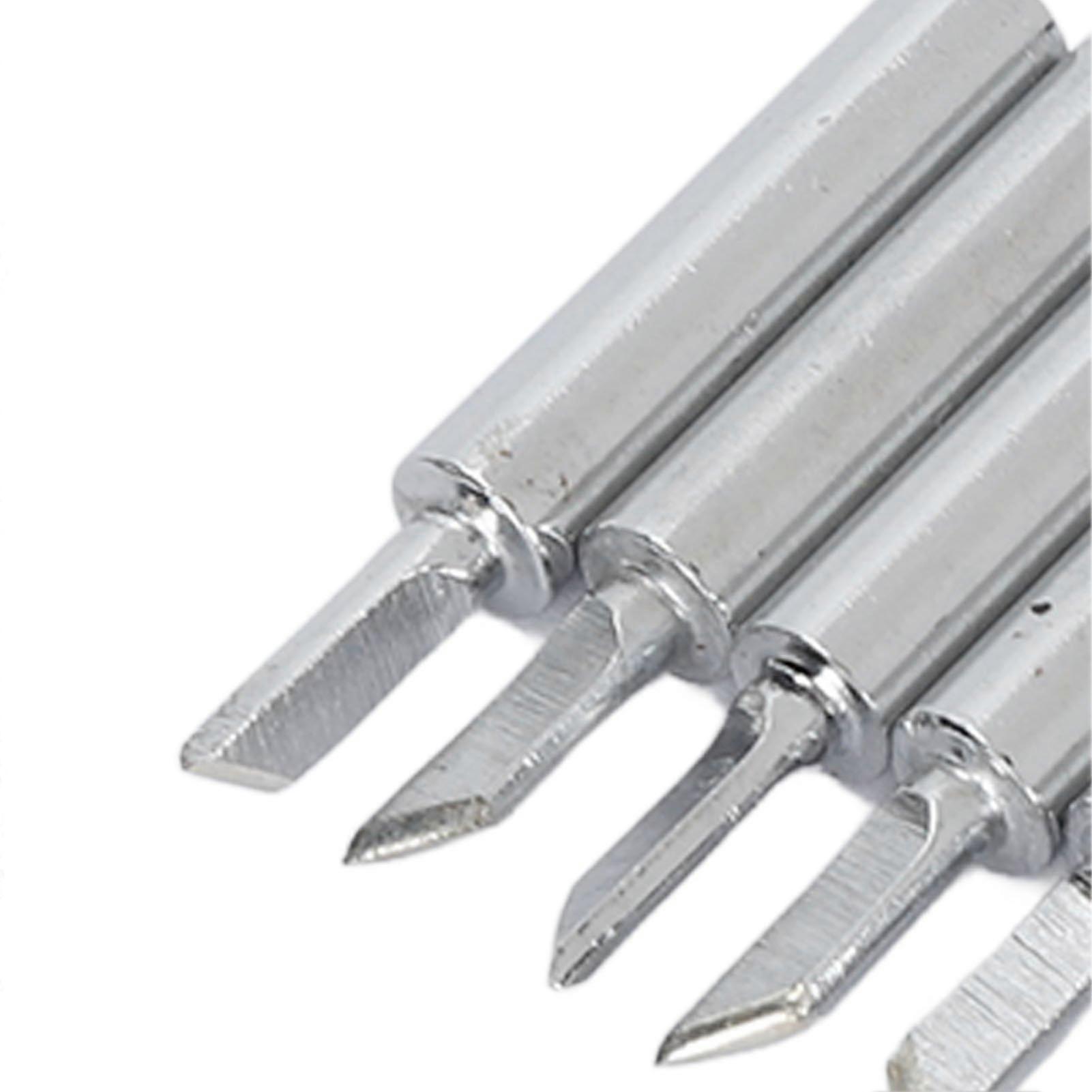 10Pcs Soldering Iron Tips Replacement Electric Soldering Station Welding Equipment Accessories ...