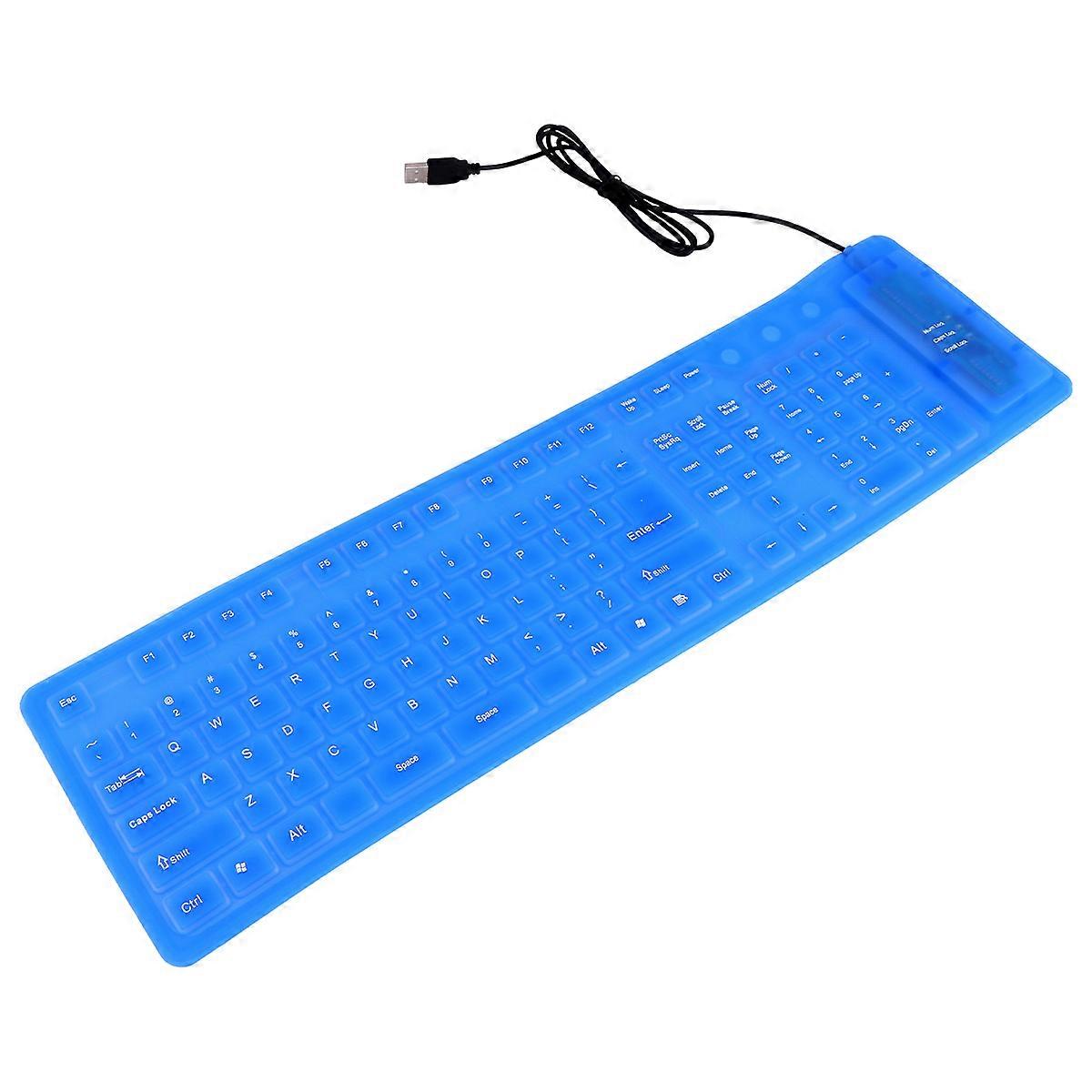 Silent Keys Waterproof Usb Keyboard for Office Use Minimalist Style ...