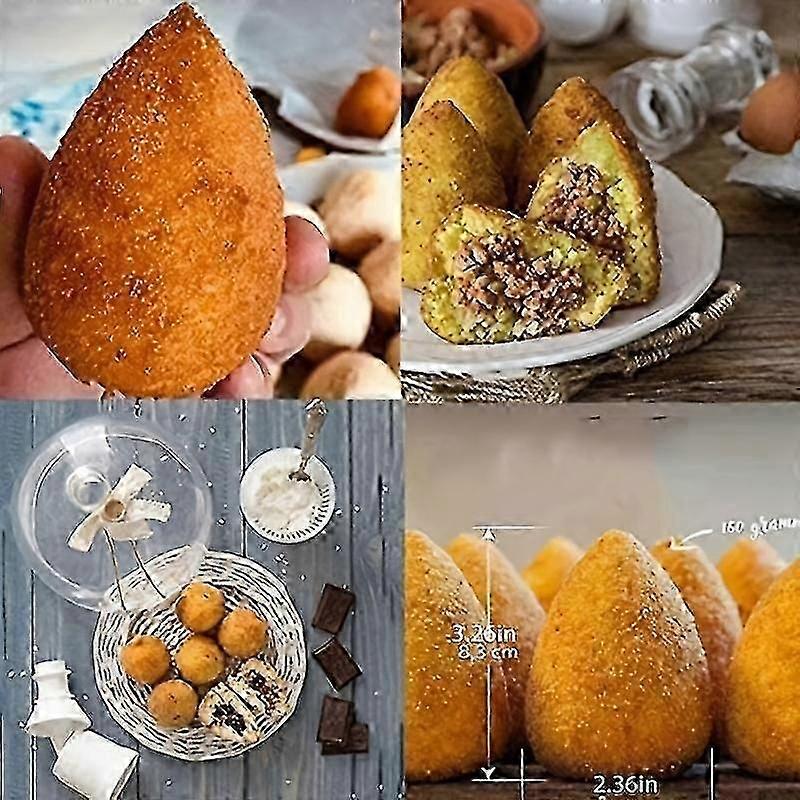 2pc Arancini Maker Mold Meatball Maker Rice Ball Mold Baking Tools ...