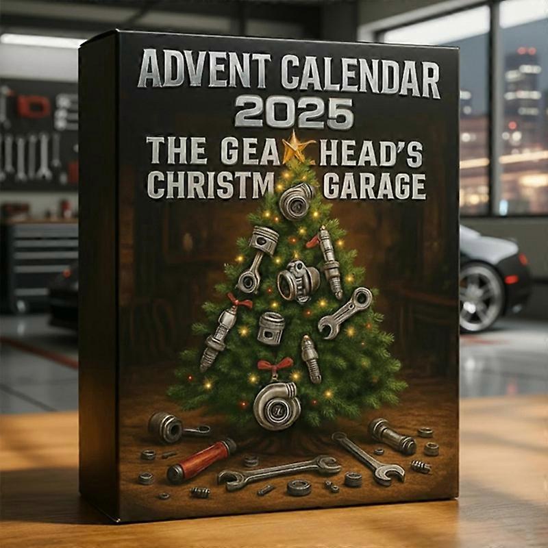 Car Enthusiasts Advent Calendar 24-day Countdown with Mini Car Parts ...