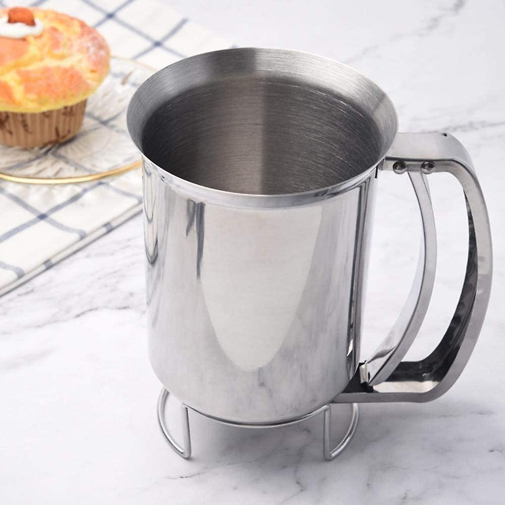 Dhrs Stainless Steel Batter Dispenser Professional Batter Funnel ...