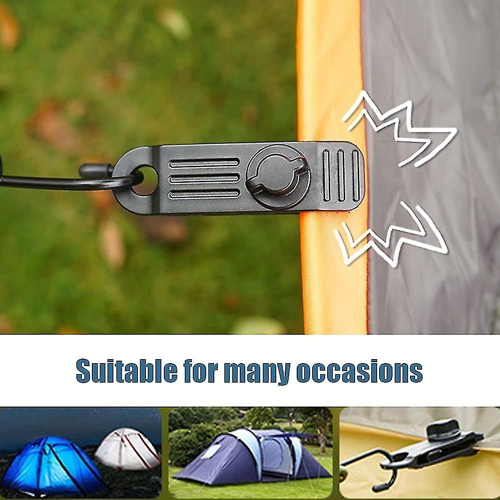 10 Pcs Tarp Tent Clip,tarp Clip Tent Clamp Tarp Awnings Clip Tarp ...