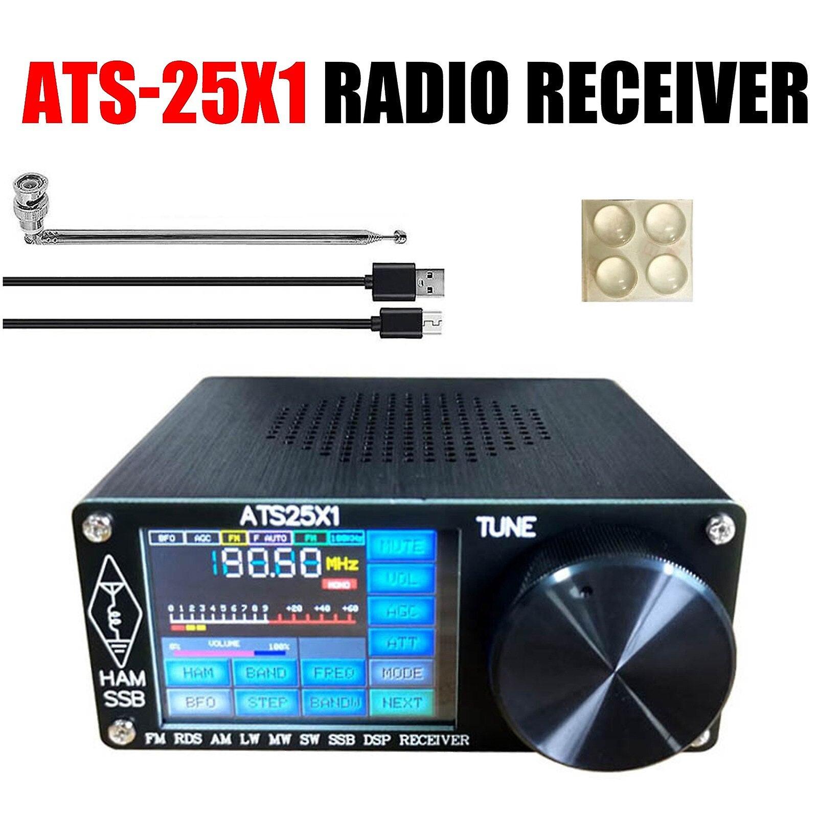 Récepteur radio ats-25x1 si4732 puce toutes bandes récepteur radio dsp ...