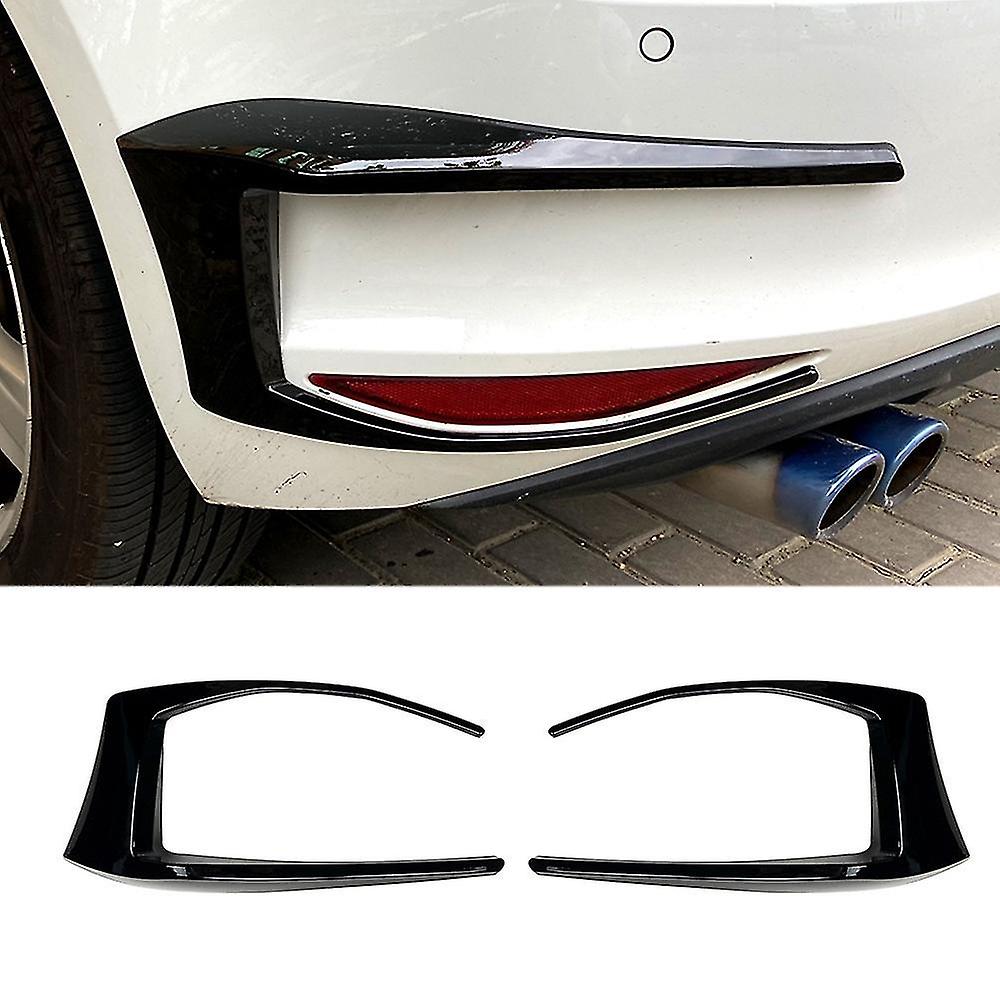 For -golf 7 Mk7 Gtd 2012-2015 Rear Bumper Splitter Canard Fog Lamp ...