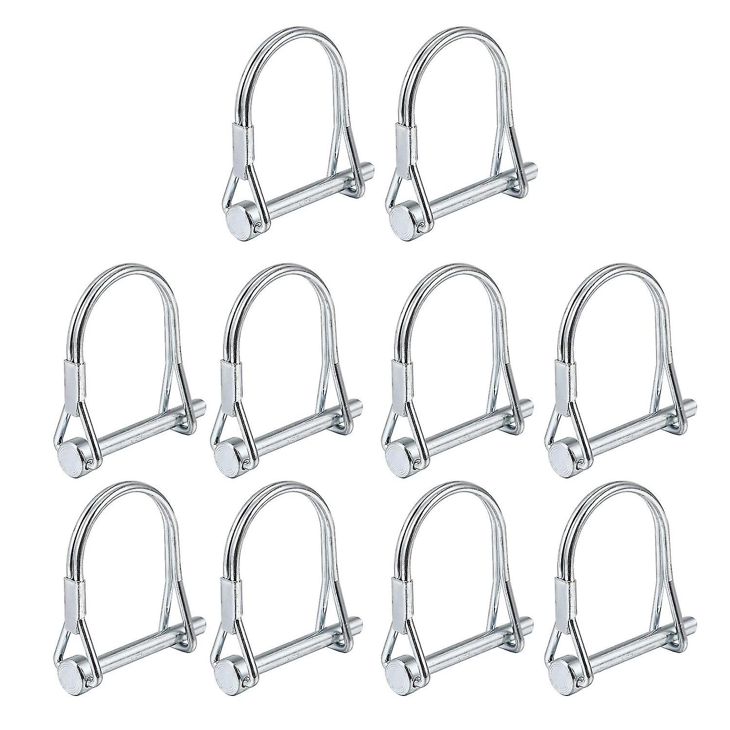 10pcs Pto Pin Kit Shaft Locking Pin Square And Arch Round Trailer ...