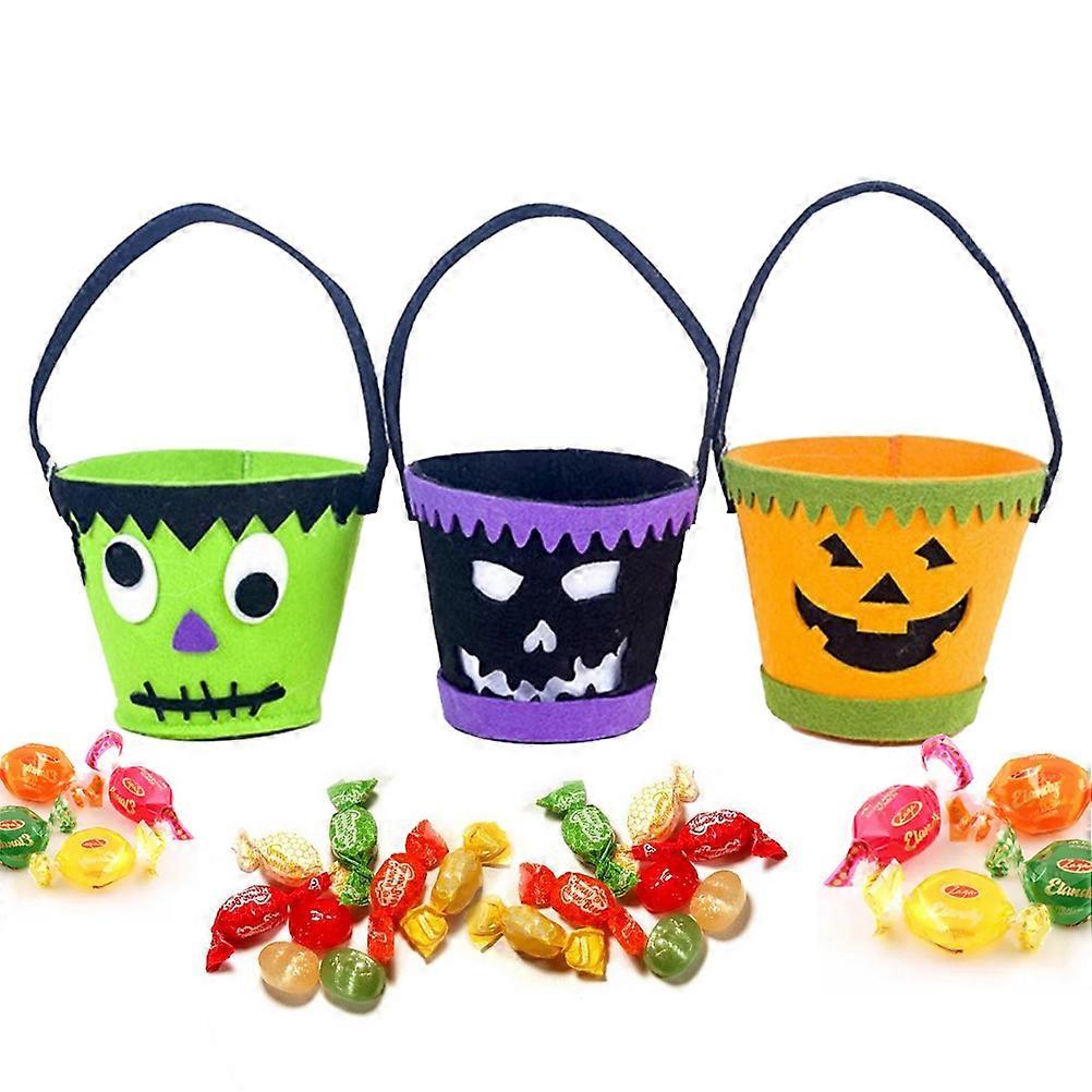 Classic Halloween Designs, Reusable Candy Buckets For Kids With ...