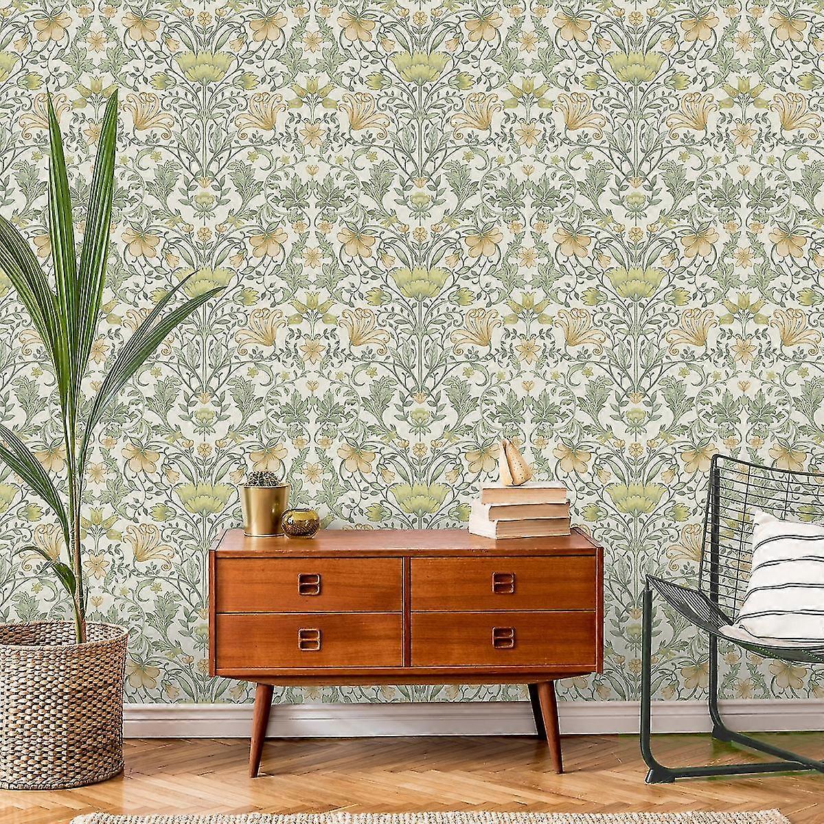 Vintage Floral Wallpaper Holden | Fruugo NZ