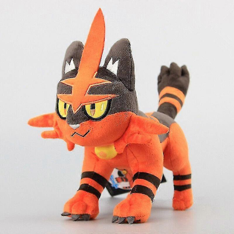 New Torracat Plush Toy Sun Moon Litten Evolution Soft Stuffed Figure ...