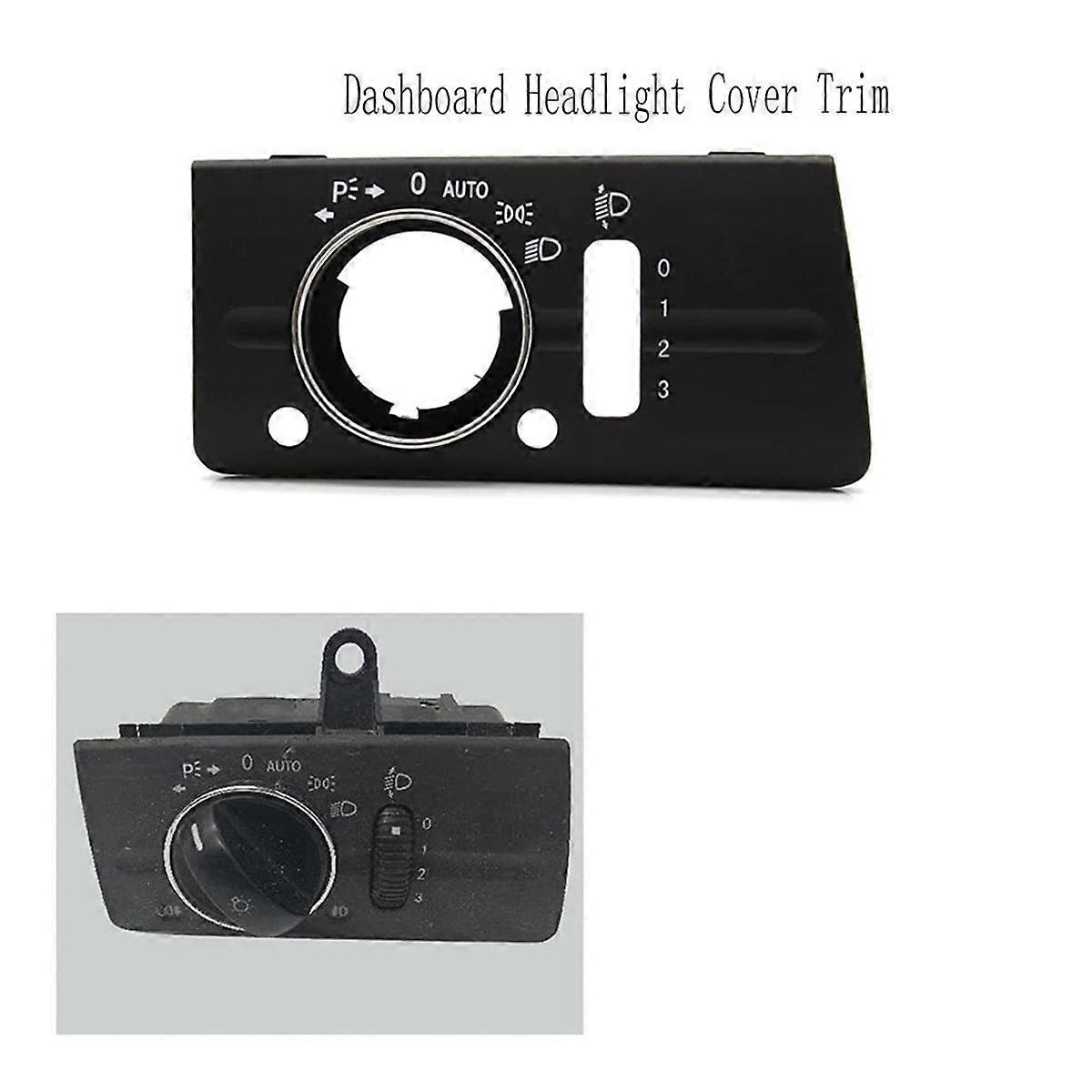 Dashboard Headlight Lamp Switch Cover Trim Replacement for W211 E Class ...