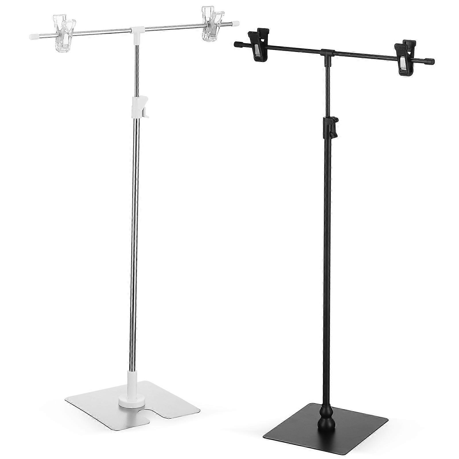 2 Pcs Banner Stands Poster Stand Retractable Banner Stand Standing Sign ...
