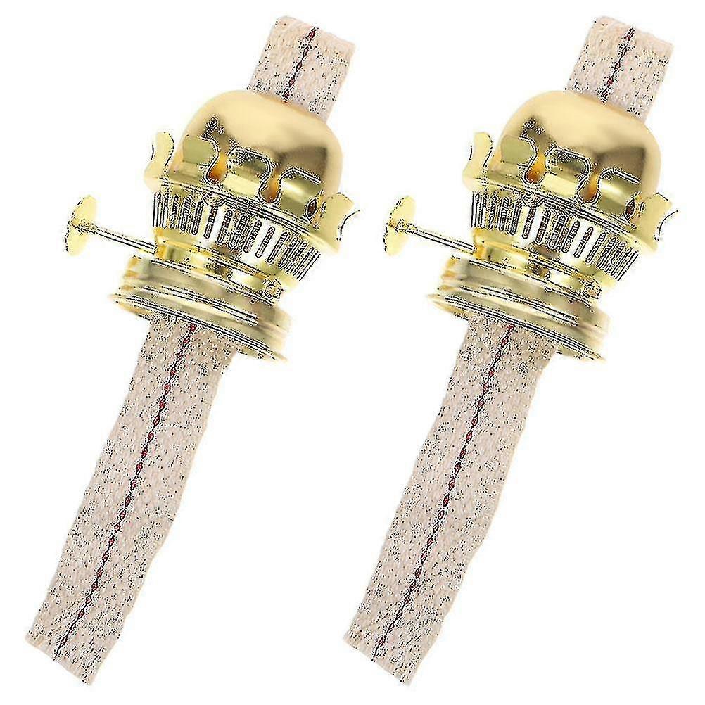 2pcs Kerosene Lamp Burners Vintage Oil Lamp Holder Burners Oil Burners With Wicks | Fruugo UK