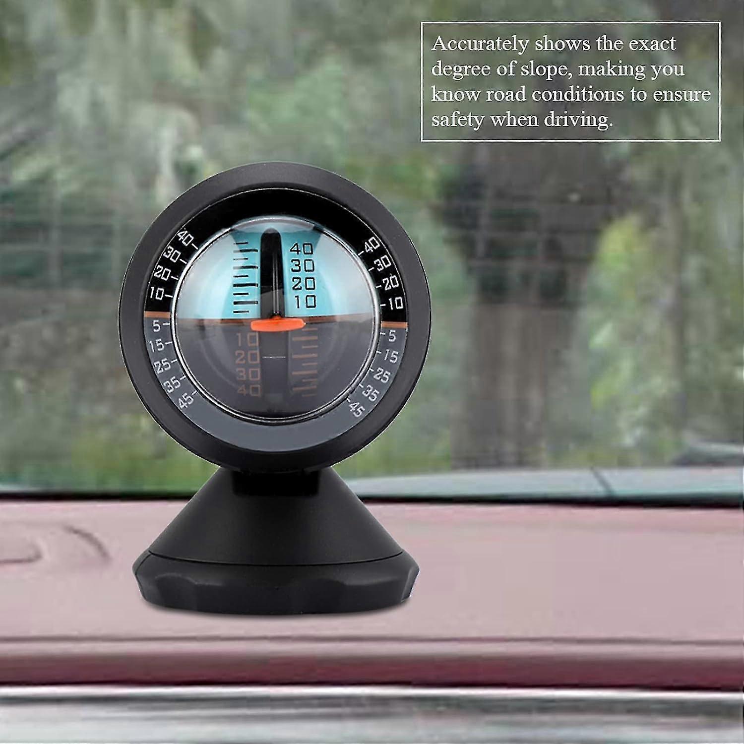 Car Inclinometer Level, Angle Slope Meter Finder Tool Cars Tilt Gauge ...