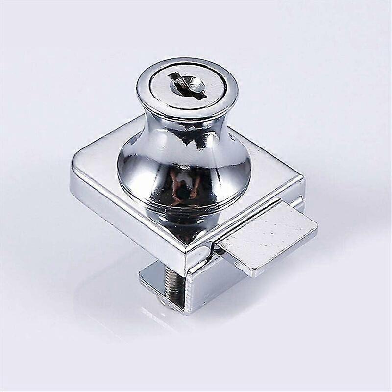 Glass Door Lock,chrome Steel Lock,glass Screen Lock For 5-8mm Glass ...