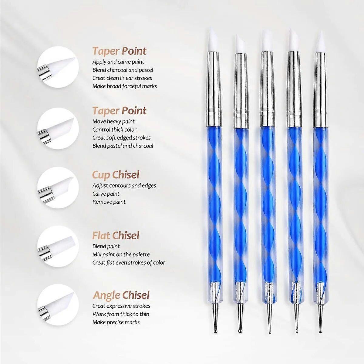 8-61 Pcs/Set Pottery Clay Sculpting Tools Kit for Art Craft Ceramic Wax Clays Carving Tool ...