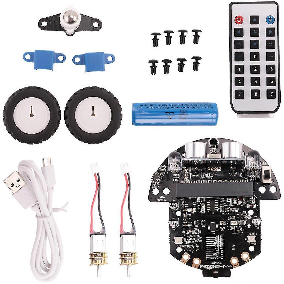 Robot Programmable Robotic Kit Based on BBC Microbit V2 and V1 for STEM ...