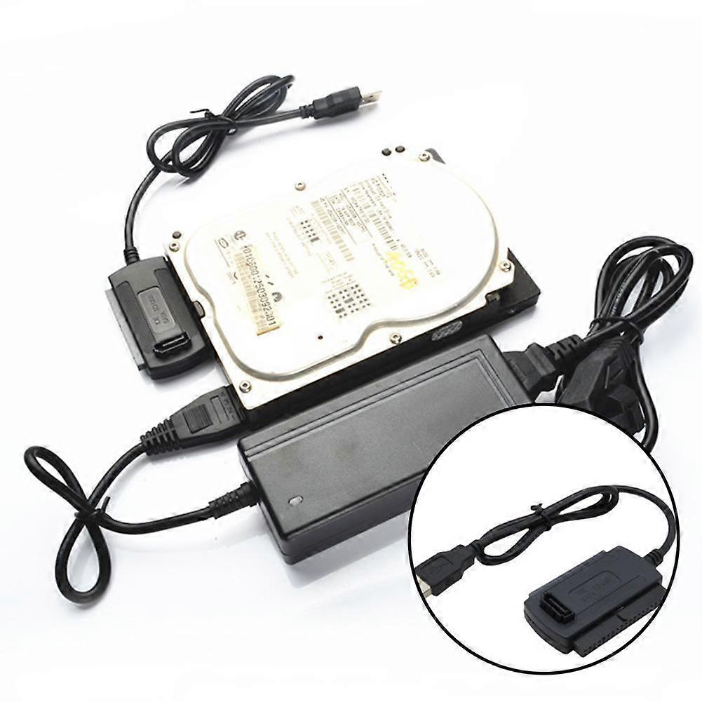 USB to IDE 2.0 Adapter Converter Cable For 2.5 3.5 SATA J9K Drive HD ...