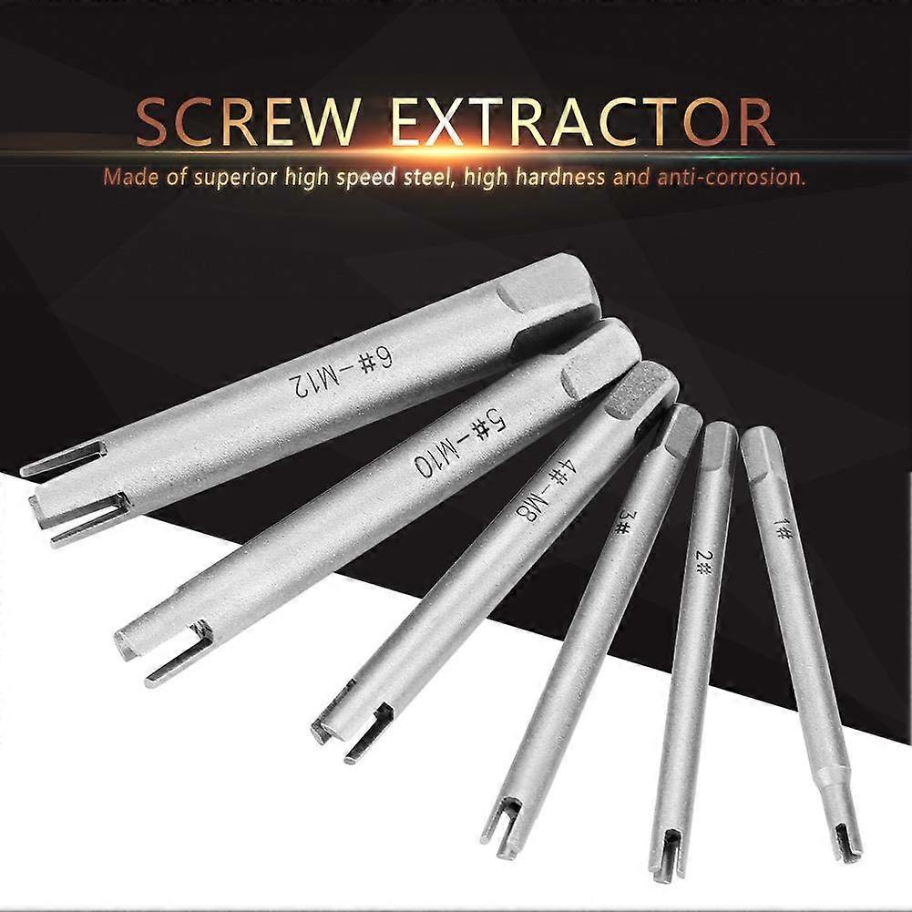 4 Flute Tap Extractor, Tapping Extractor Screw Extractor Steel Broken ...