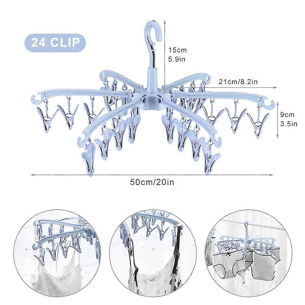 Sock dryer clothes rack, 24 cones outdoor clothes dryer, rotatable and ...