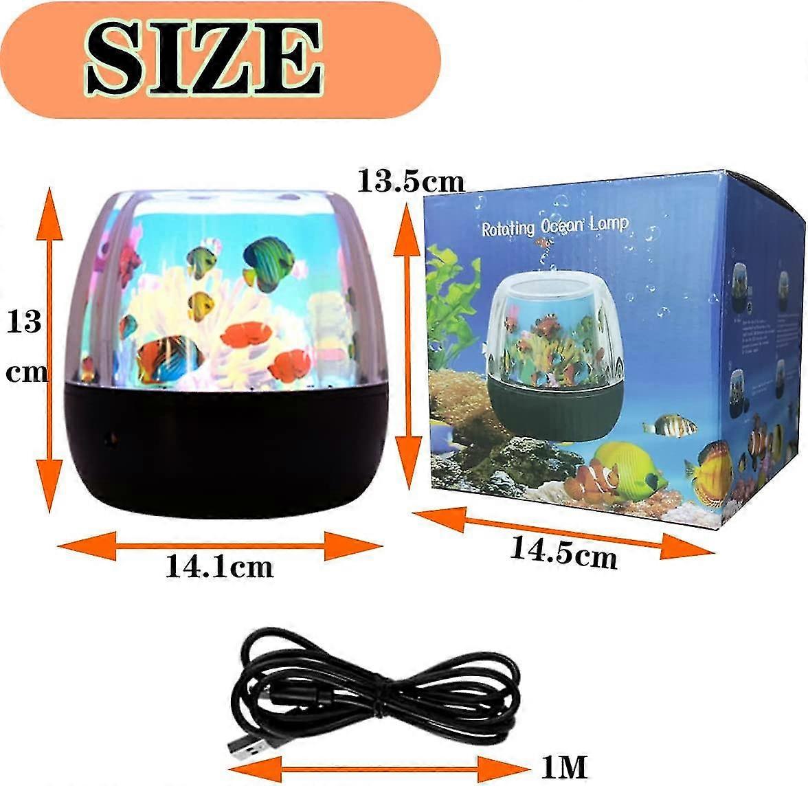Child Night Light, Sea World Projector, 360 Rotating Projection ...