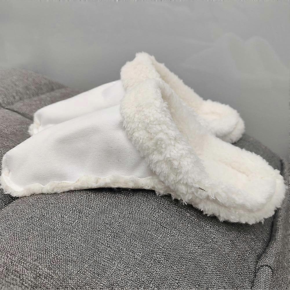 Insoles For Crocs Clogs Replacement, Winter Fur Insert Shoe Liners Sole ...