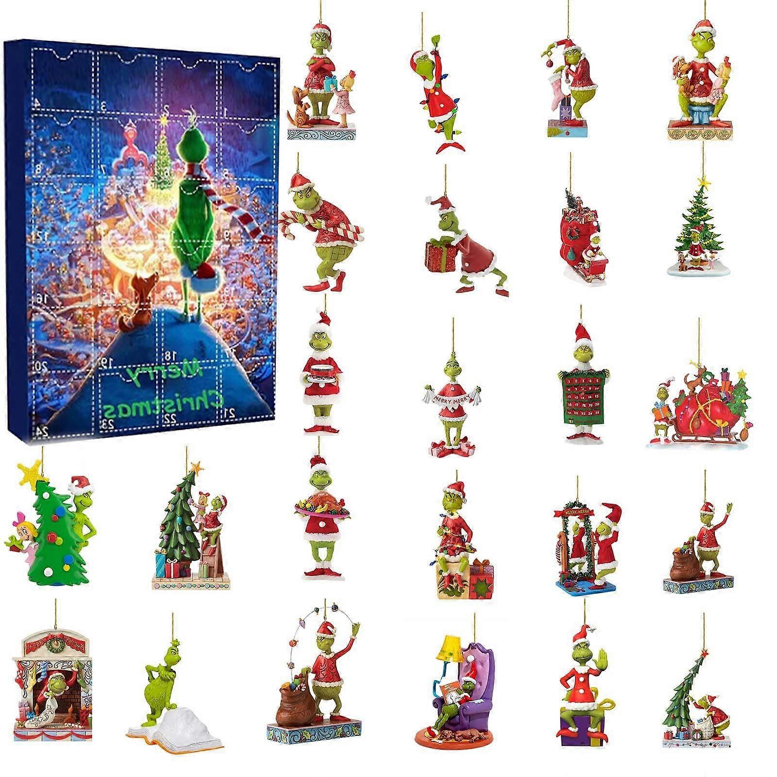 Christmas Advent Calendar Contains 24 Gifts Christmas Figures Advent ...
