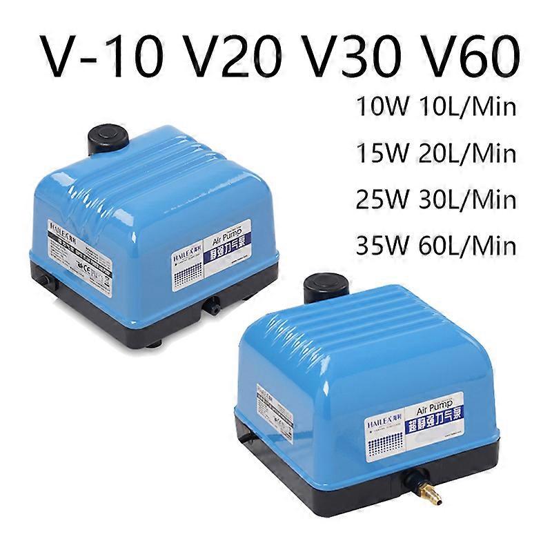 HAILEA V-10 V20 V30 V-60 atmospheric volume silent outdoor oxygen pump oxygenation pump fish ...