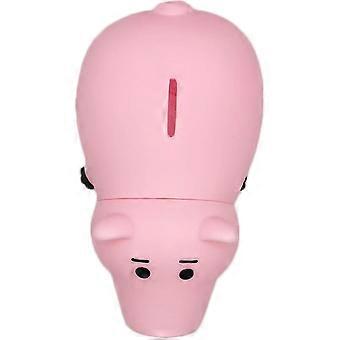 Hamm Piggy Bank Cute Pink Pig Money Box Plastic Saving Coin Box With ...