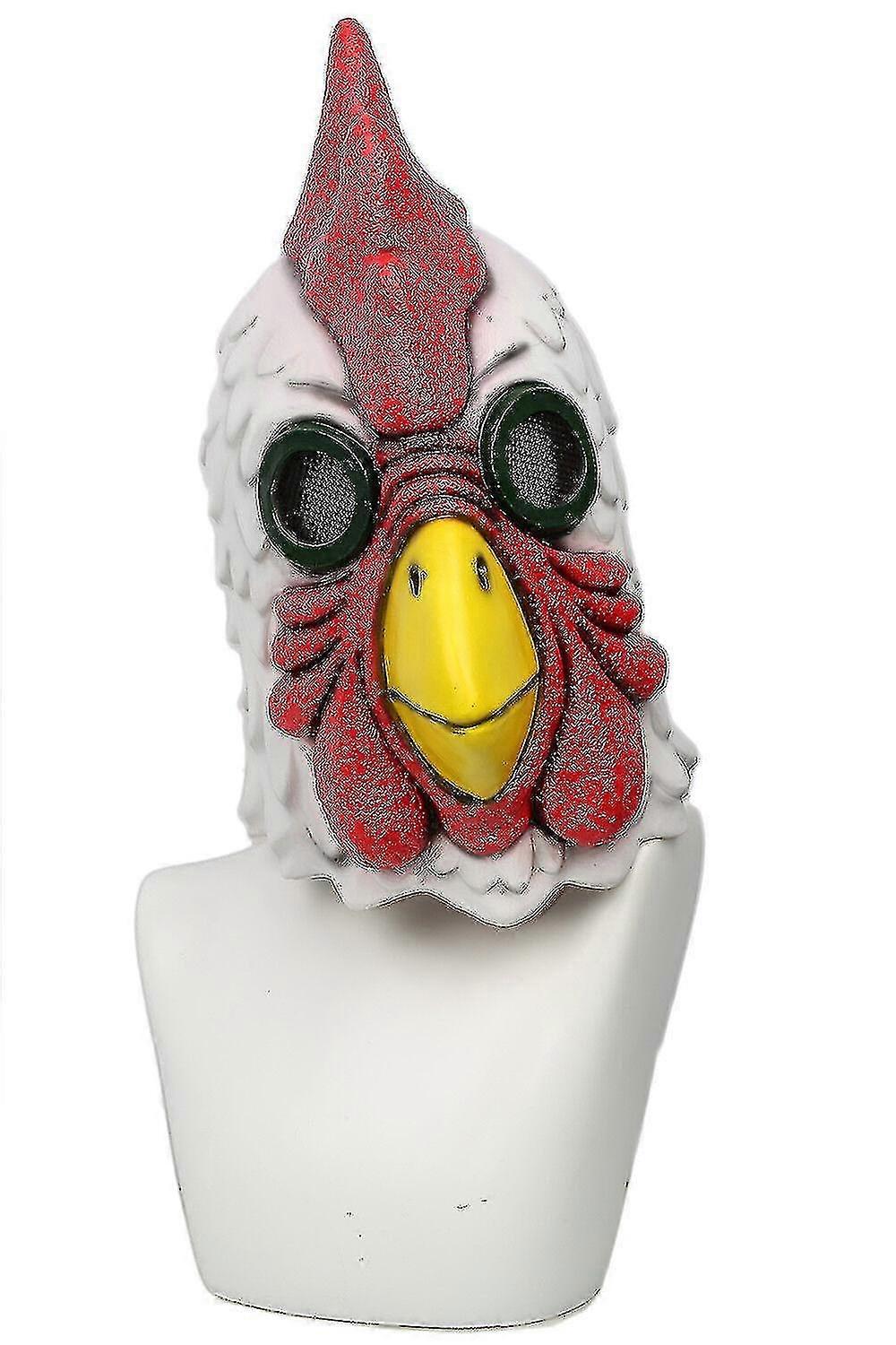 Richard Rooster Mask Hotline Miami Game Cosplay Prop Latex Halloween ...
