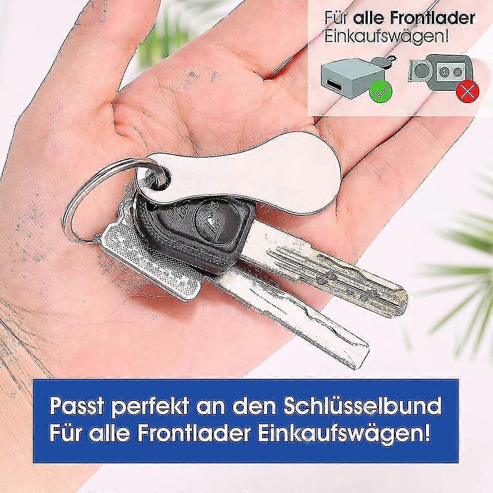 Shopping Trolley Release Key 2pcs Universal Shopping Trolley Token Key ...