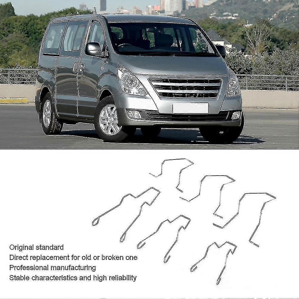 6 Pack Steel Headlamp Headlamp Low Beam Bulb Mount Spring Clamp For H1 ...