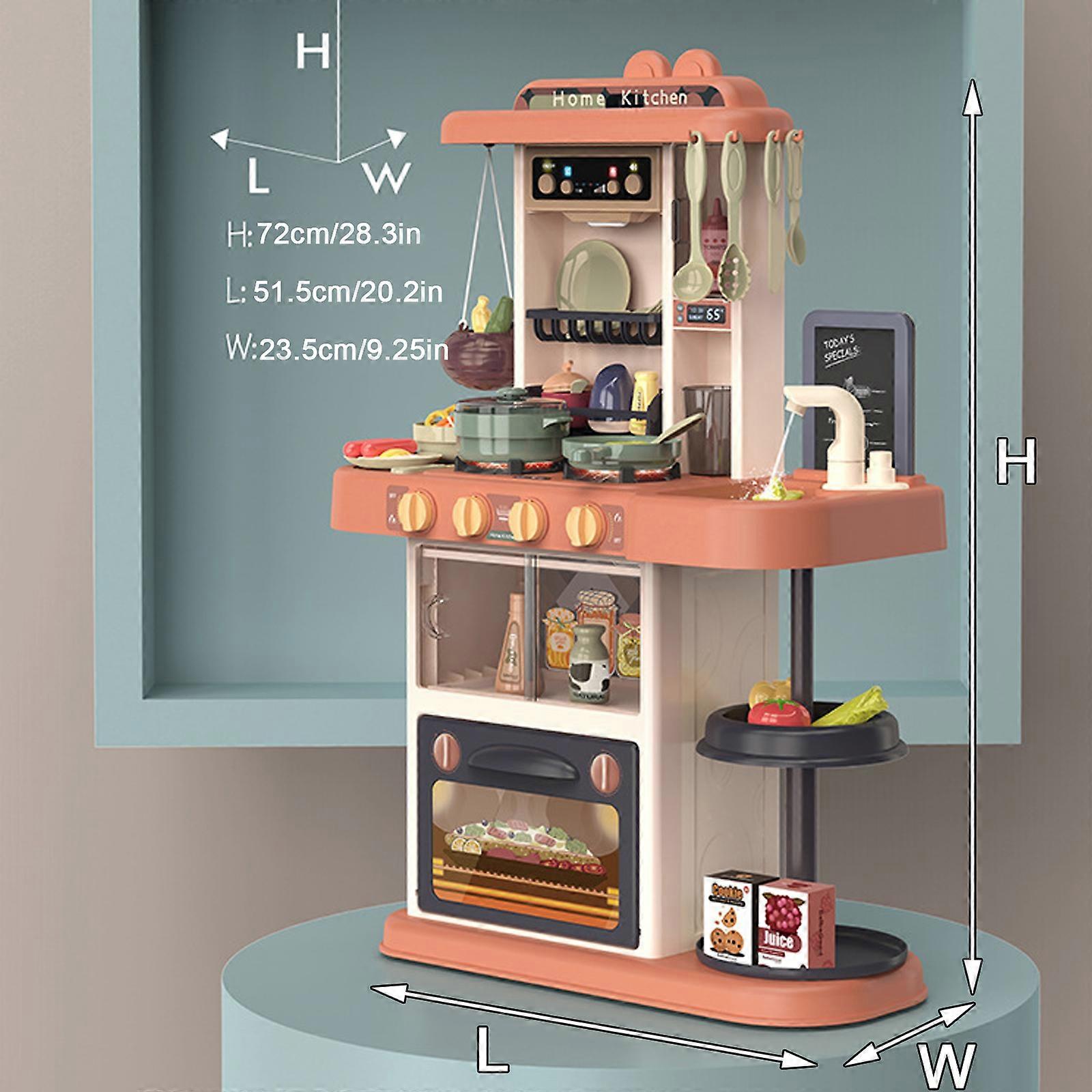 Play Kitchen Toy Set Creative Cooking Toy Set Simulated Steam Cooking ...