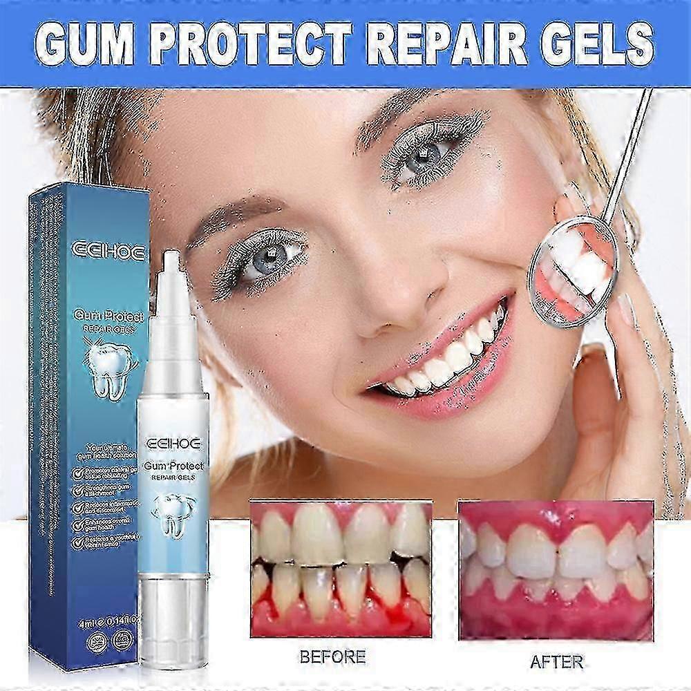 3pcs Gum Repair Gel Rebuilding Strengthen Whiten Remove Breath ...