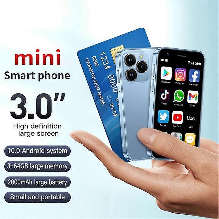SOYES XS16 3 Inch 4G Mini Smartphone Android 10 5MP Dual SIM Cellphone ...