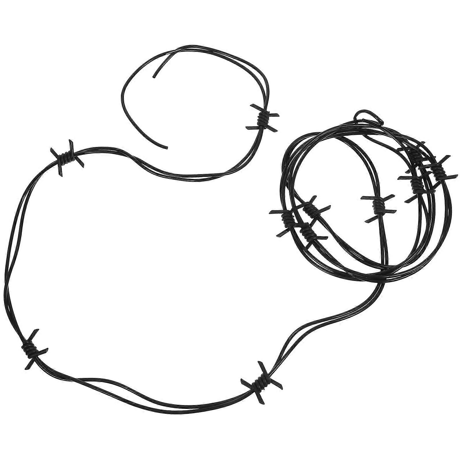 1 Set Halloween Plastic Barbed Wire Decoration Prop for Party Trick ...