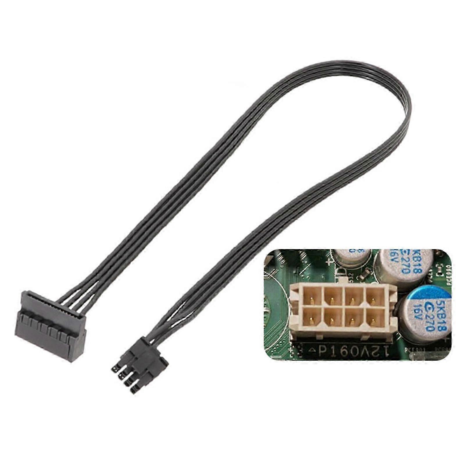 Small 8 Pin to SATA Power Extension Cable Sata Power Cable Extension ...