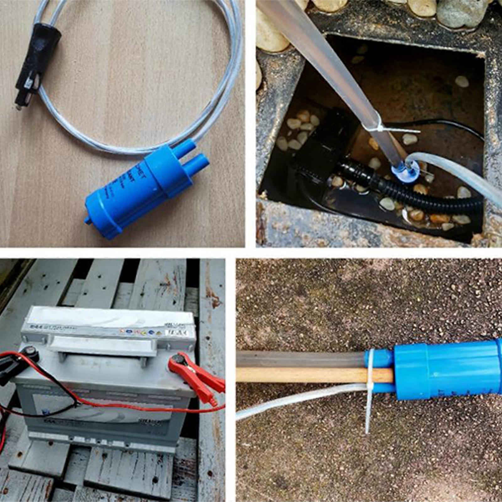 High Efficiency Plastic Metal Campers Water Pump 12V 24V Electronically ...