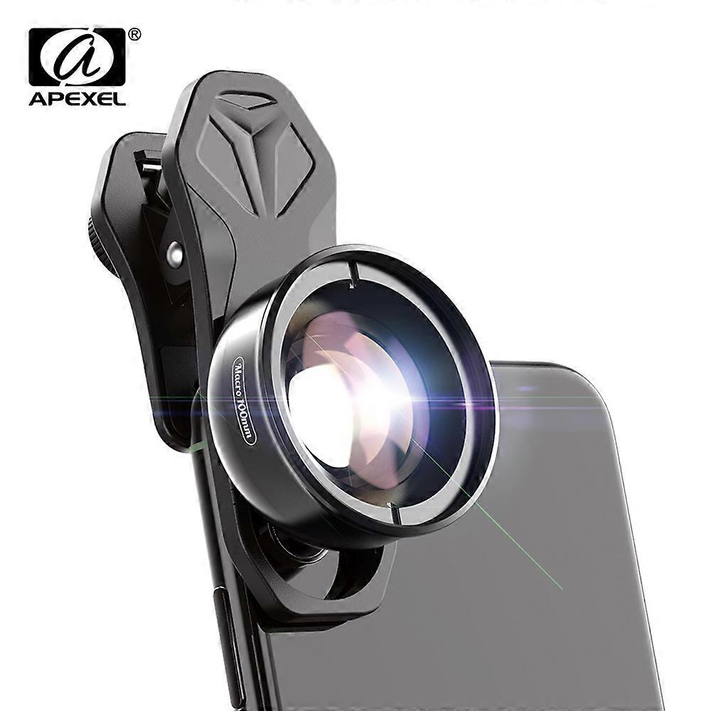 Luxora Apexel 4k Hd 100mm Macro Lens Professional Phone Camera Lens+cpl+star Filters For Iphonex ...