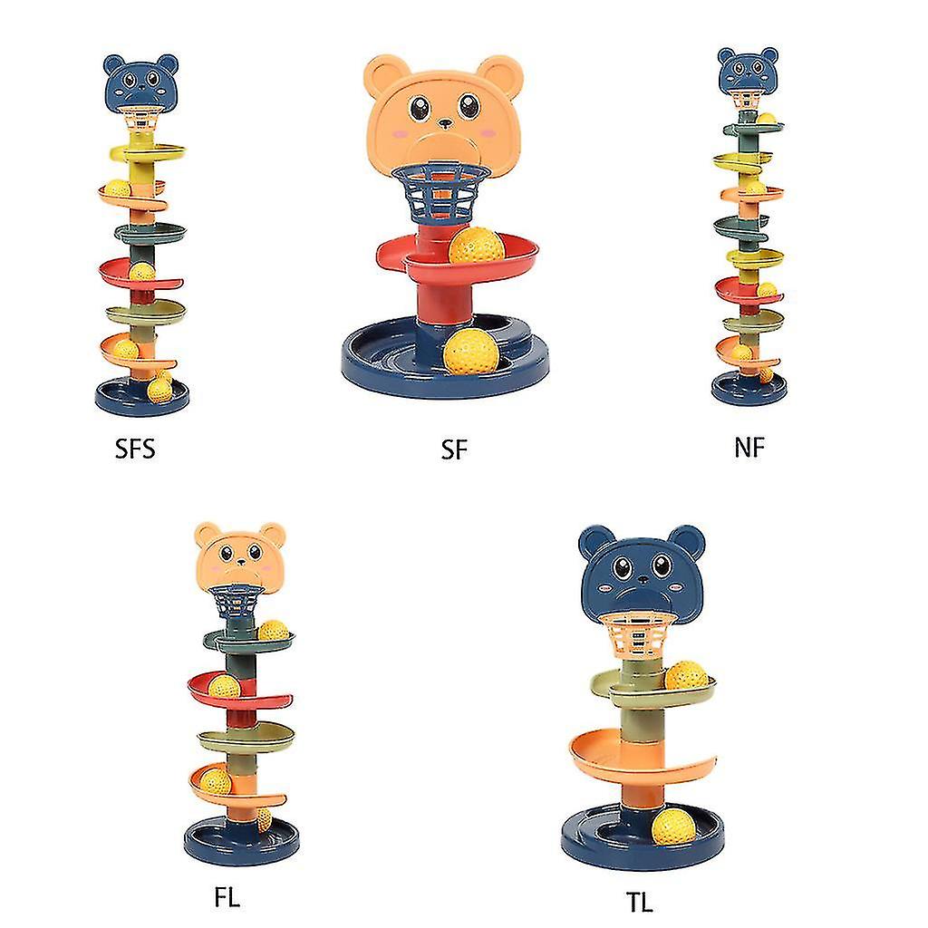 Ball Dropping Fine Motor Skill Training Toy With Tossing Hoop For ...