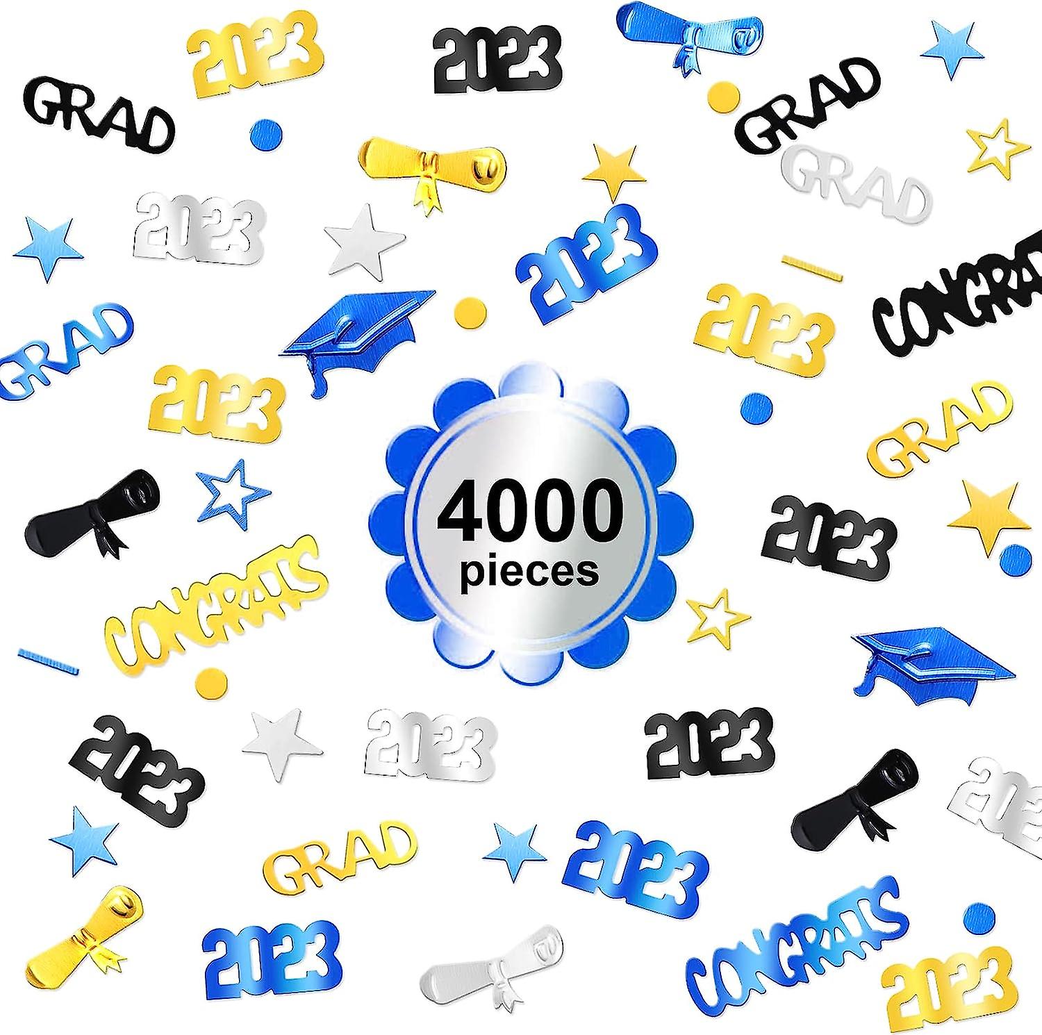 3000 Pieces 2023 Graduation Confetti Class Of 2023 Graduation Party ...