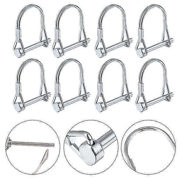 10pcs Pto Pin Kit Shaft Locking Pin Square And Arch Round Trailer ...