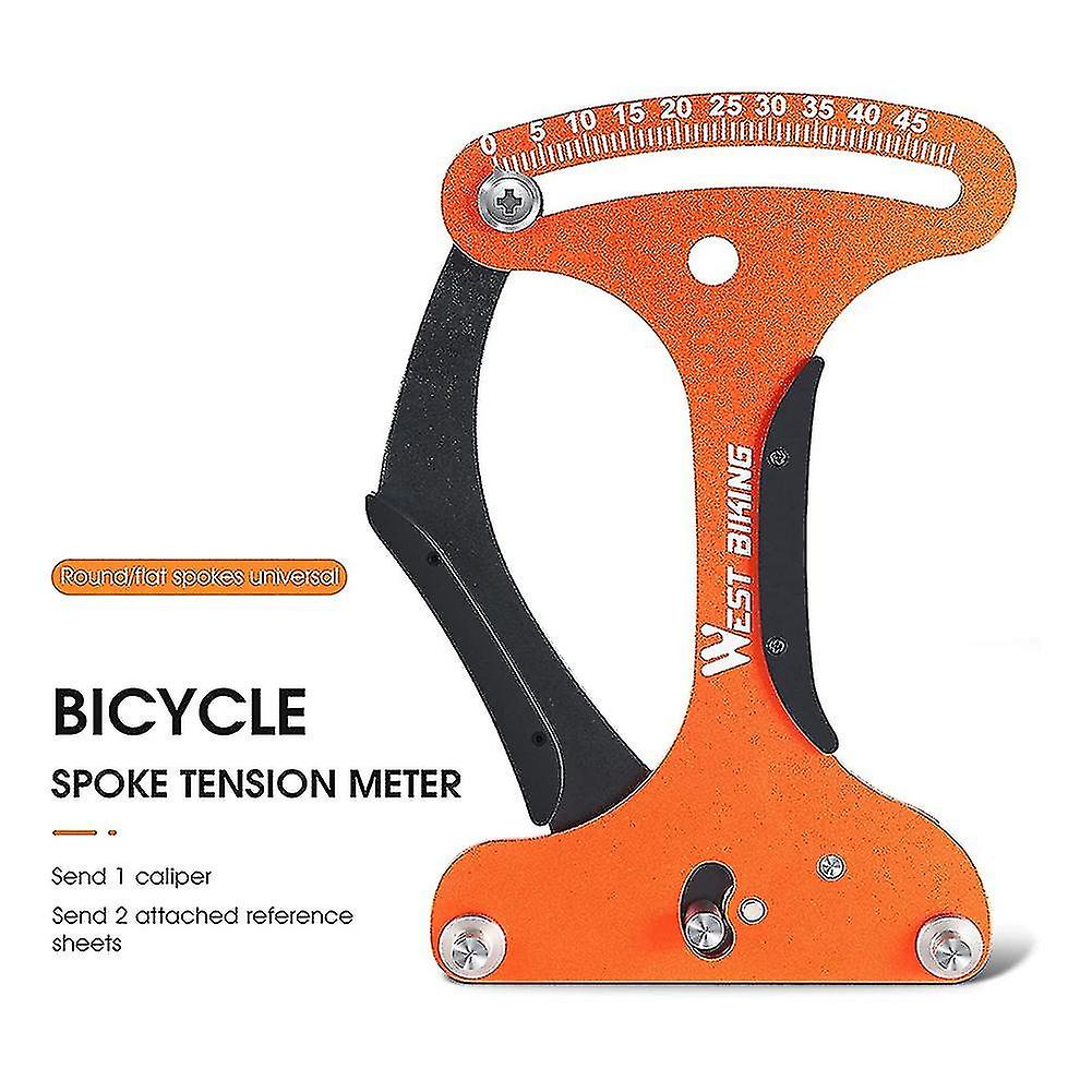 Srbtv-spoke Tension Meter, Aluminum Alloy Bicycle Wheel Tool, Wire ...