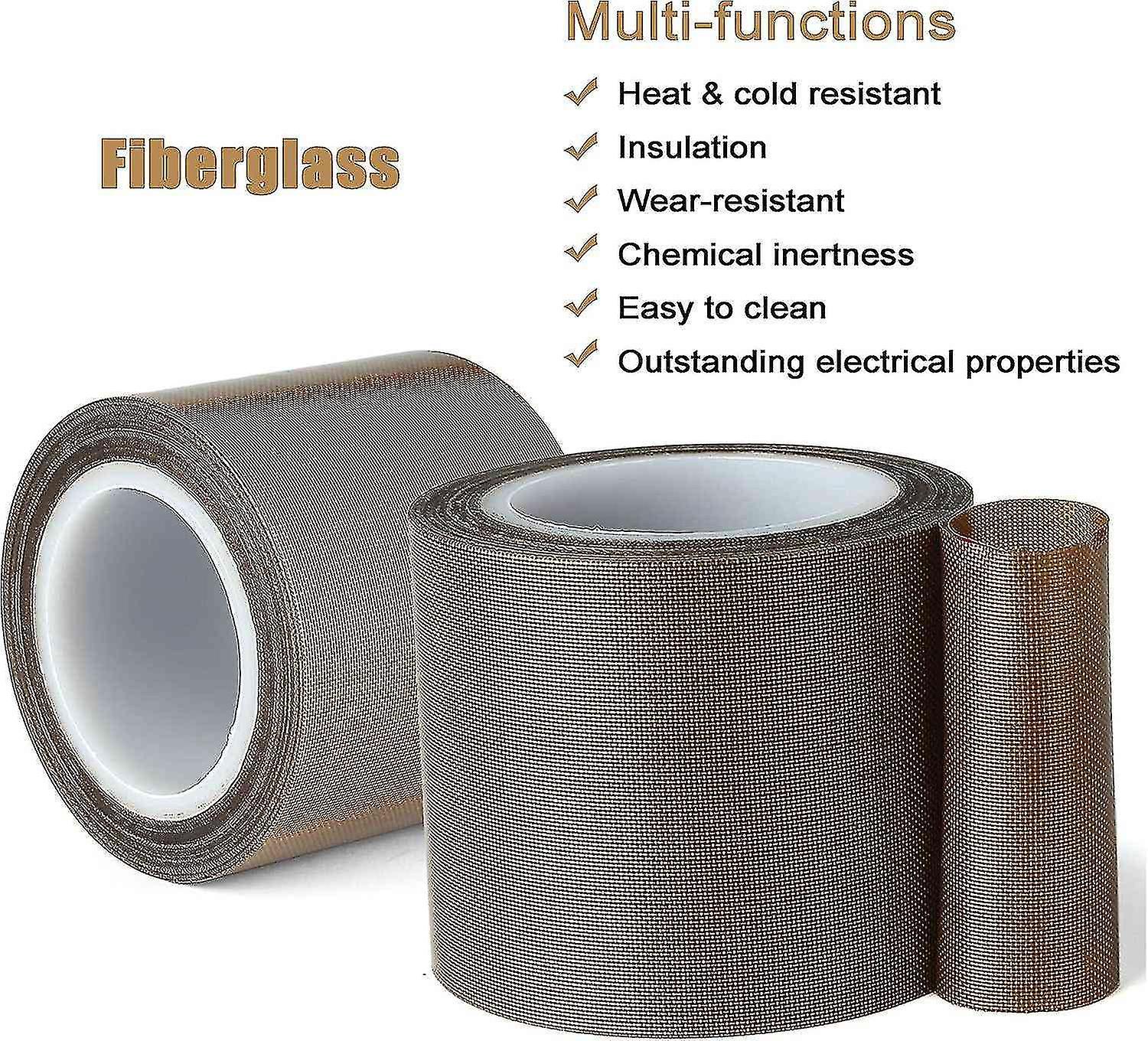 Teflon Fabric Tape,30 Feet Ptfe Tape For Vacuum Sealer Machine, Hand ...